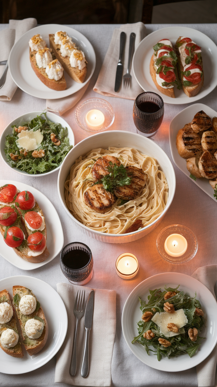 Romantic At-Home Dinner Menus for Valentine’s Day – Heirloom Hearth
